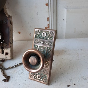 Antique Doorbell, Mechanical Doorbell, Vintage Door Bell, Pull Doorbell ...