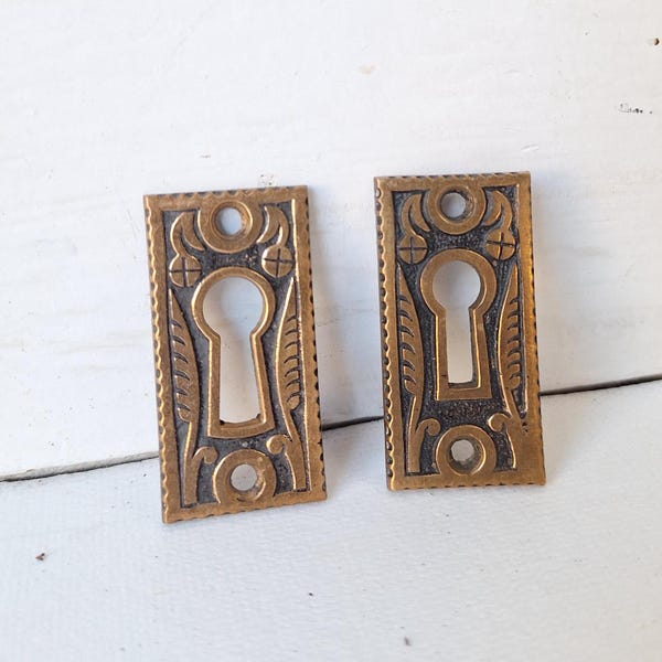 Antique Escutcheon - Etsy