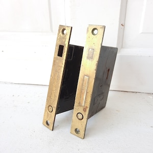 Double Pocket Door Hardware Set, Pocket Door Mortise Locks, Pocket Door ...
