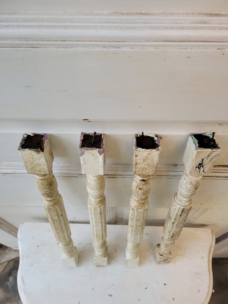 10 Antique Balusters Antique Spindles Staircase Railing - Etsy