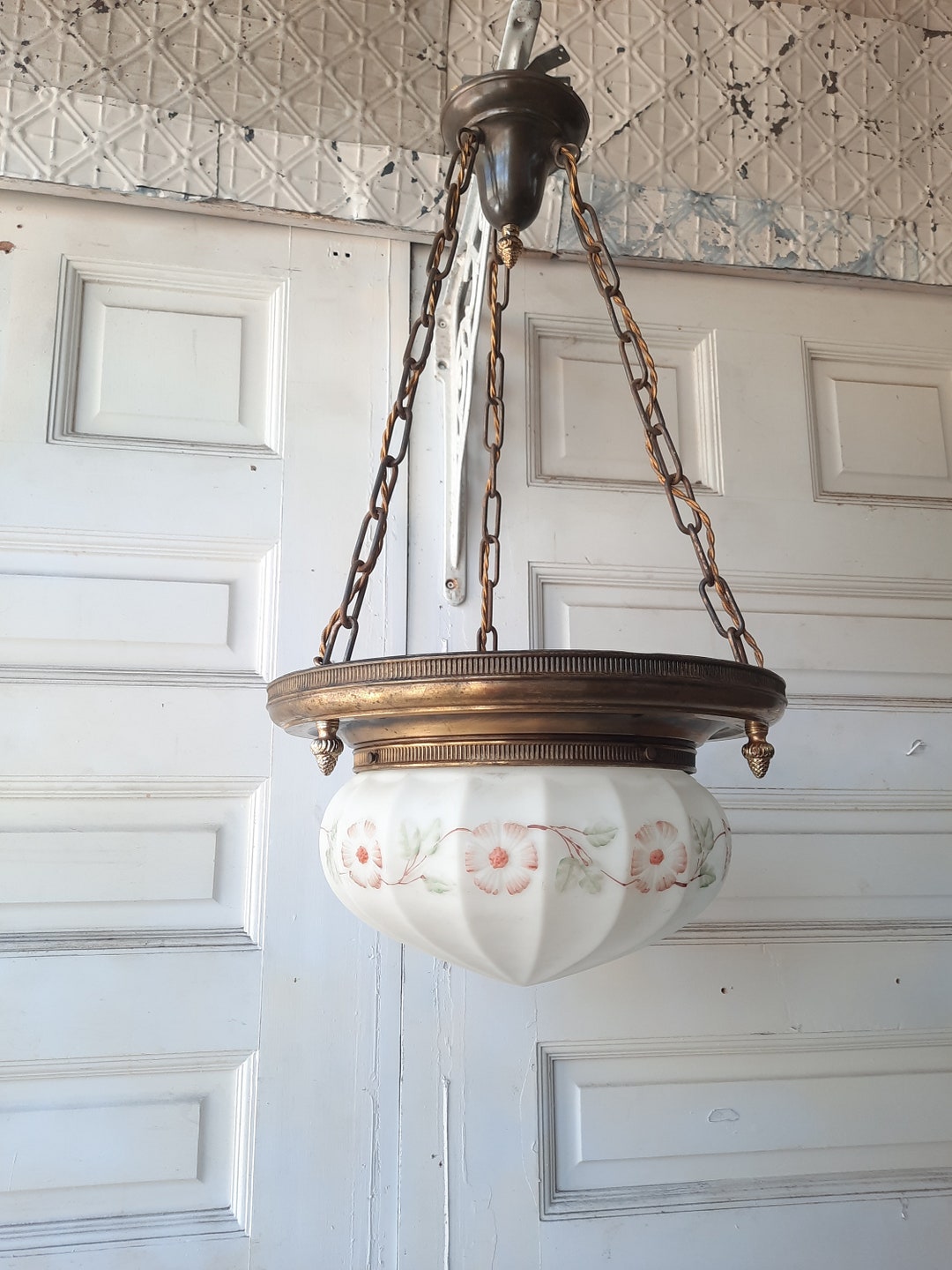 Inverted Dome Light Bowl Chandelier Inverted Dome Light - Etsy