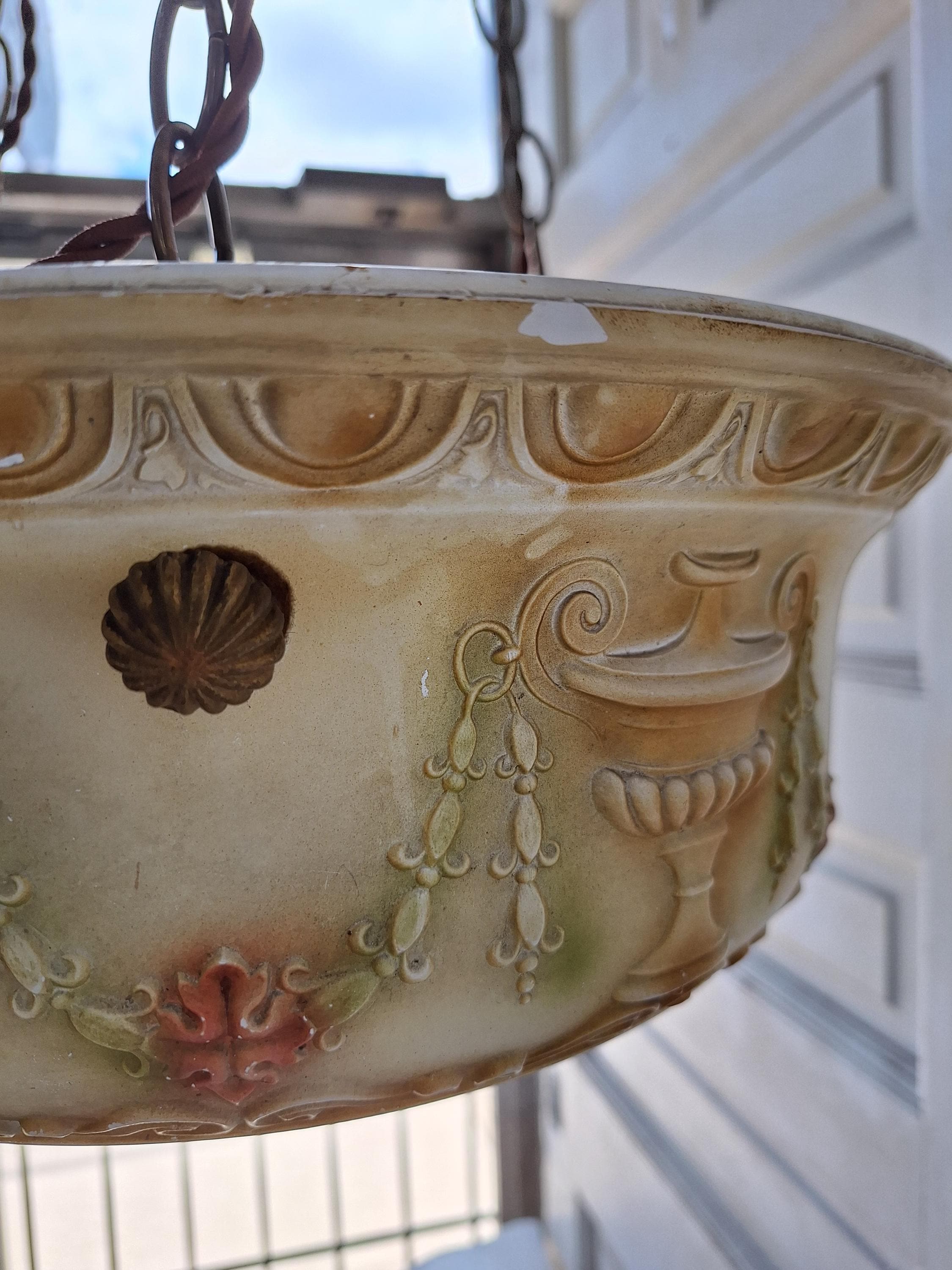 Inverted Dome Light Bowl Chandelier, Inverted Dome Light, Hanging Bowl ...