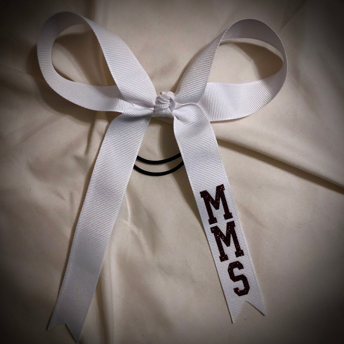 STREAMERS Cheer RIBBON Bows Cheer Squad Bows With Text Cheer - Etsy