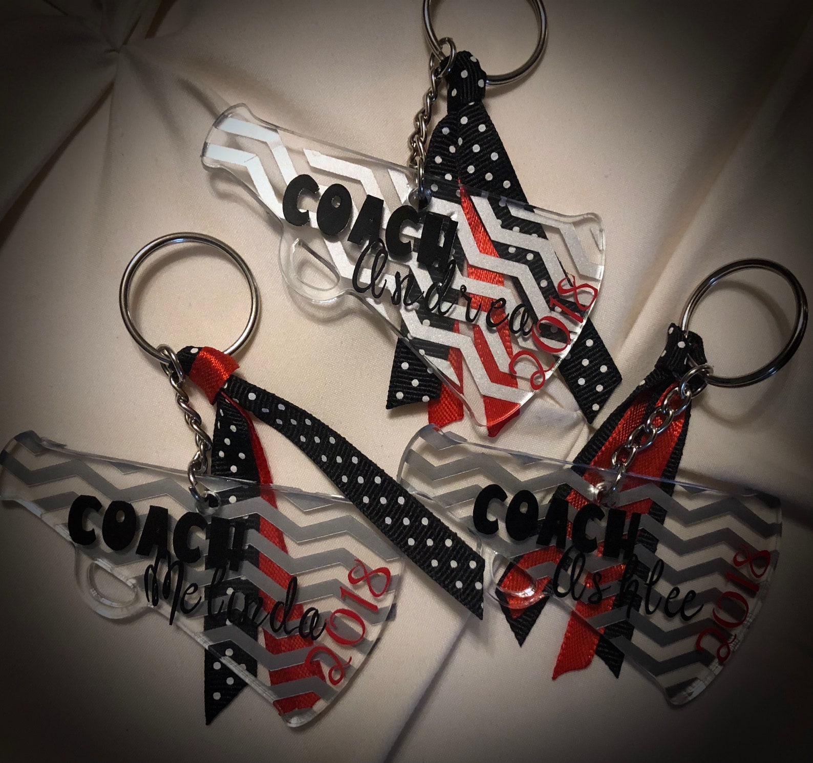 PERSONALIZED Acrylic Keychain CHEER Keychain Acrylic - Etsy