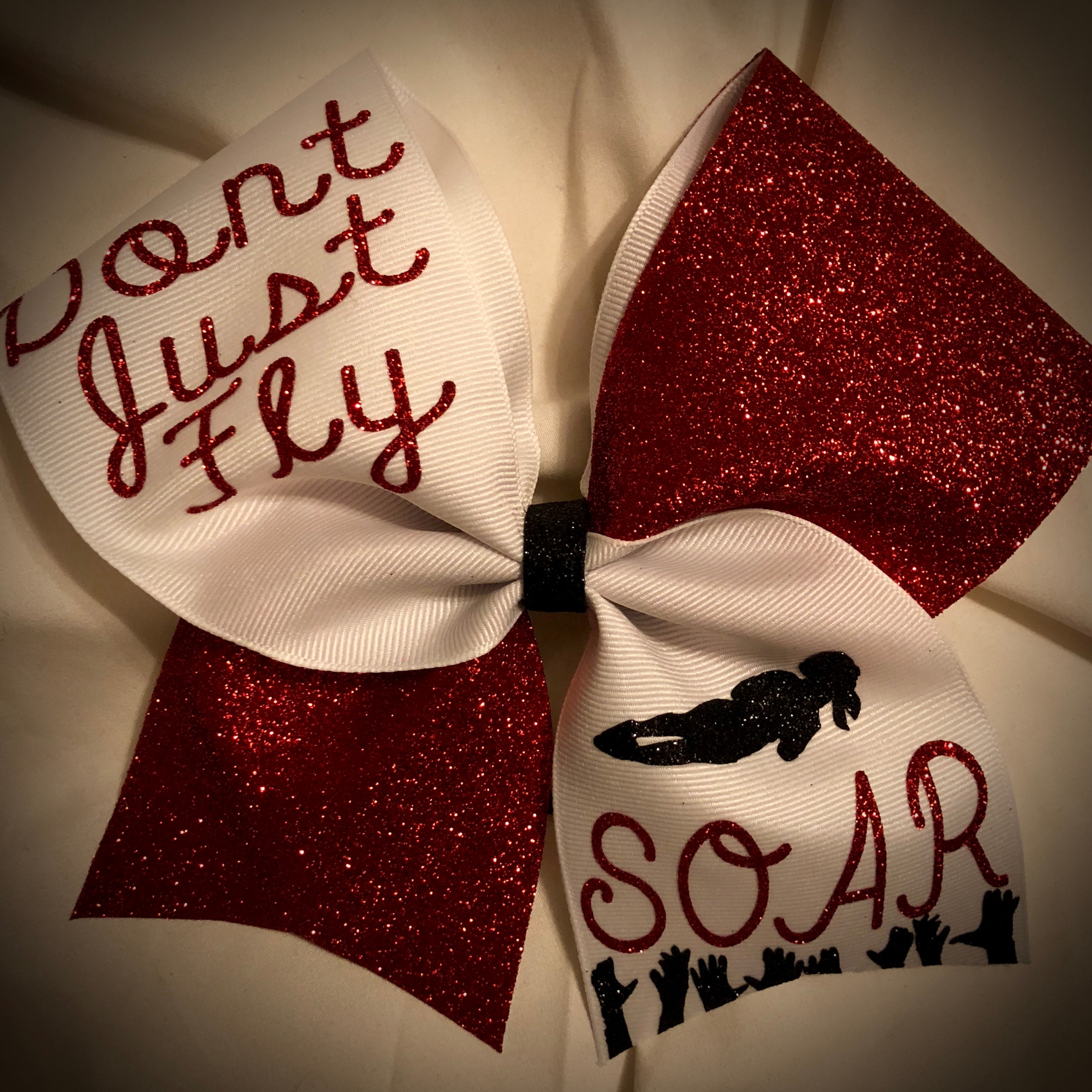 SOAR Cheer Flyer Bow Hair Bow ALL Colors Available CHEER Bow | Etsy