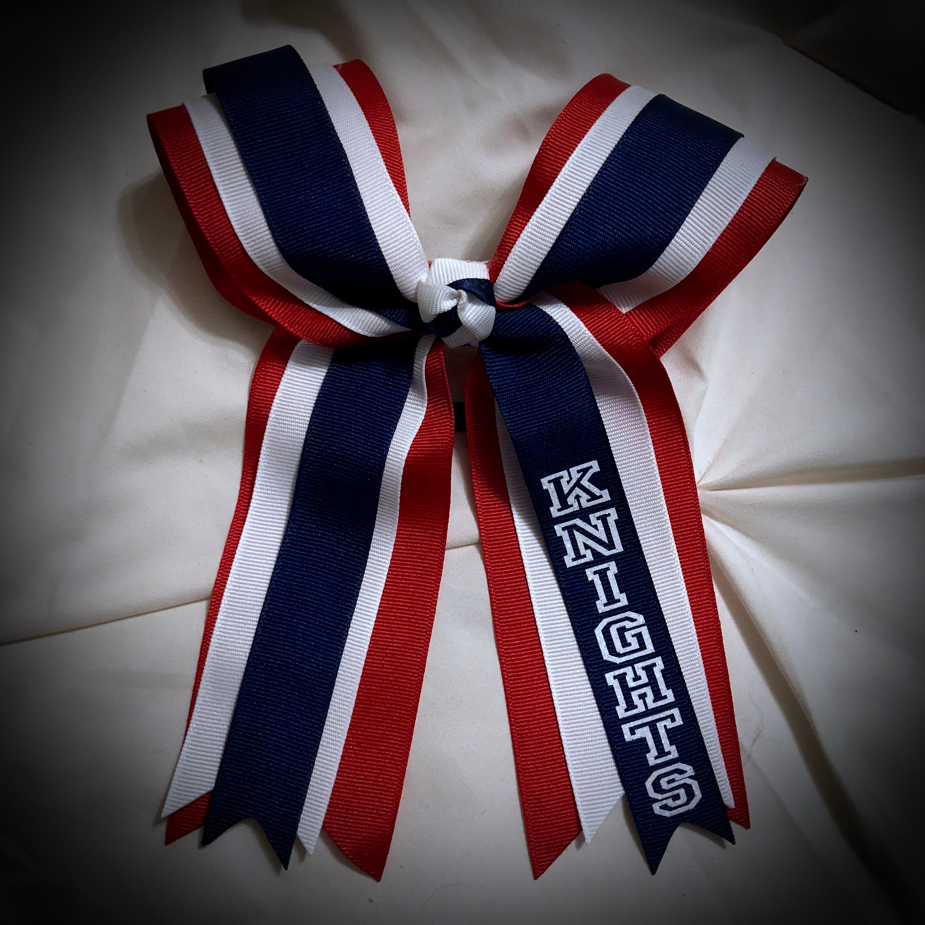 STREAMERS Cheer Bow RIBBONS Cheer Squad Bows With Text Cheer | Etsy