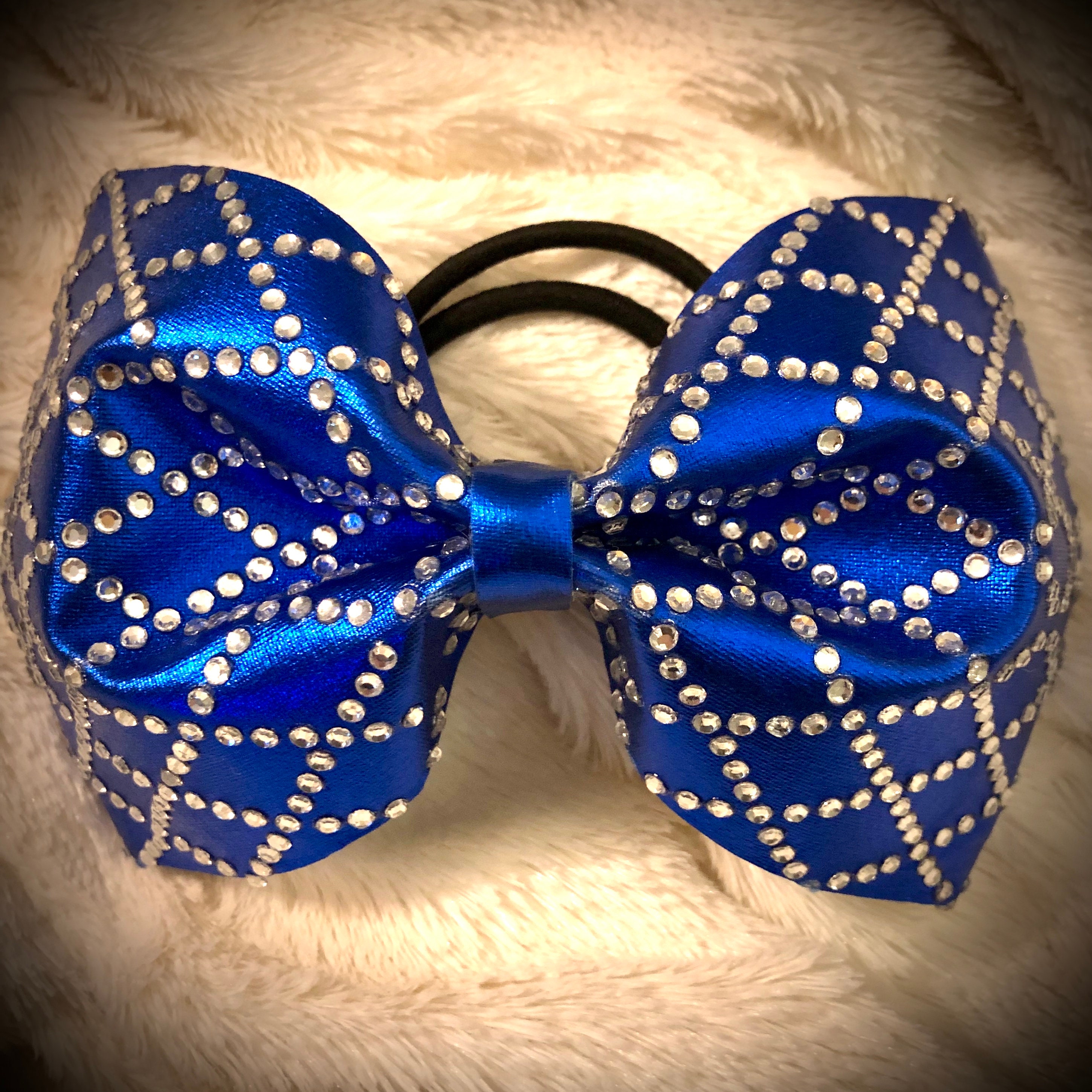 ROYAL PRINCESS Tiara Tailless Cheer Bow Rhinestones Bow 3D | Etsy