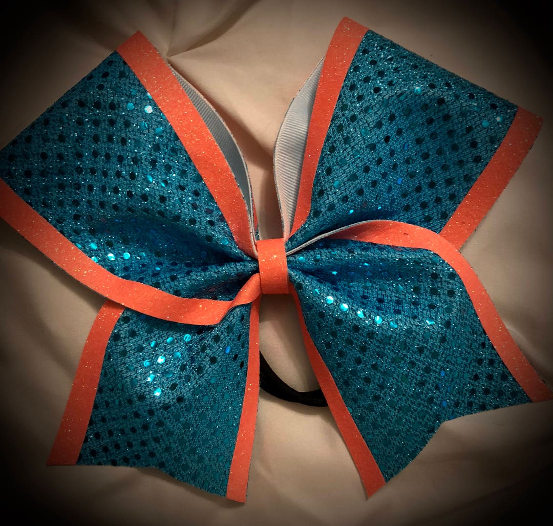 Sequin Bow MIX Your COLORS Sparkle Cheer Bow With Glitter CHEER Gift ...