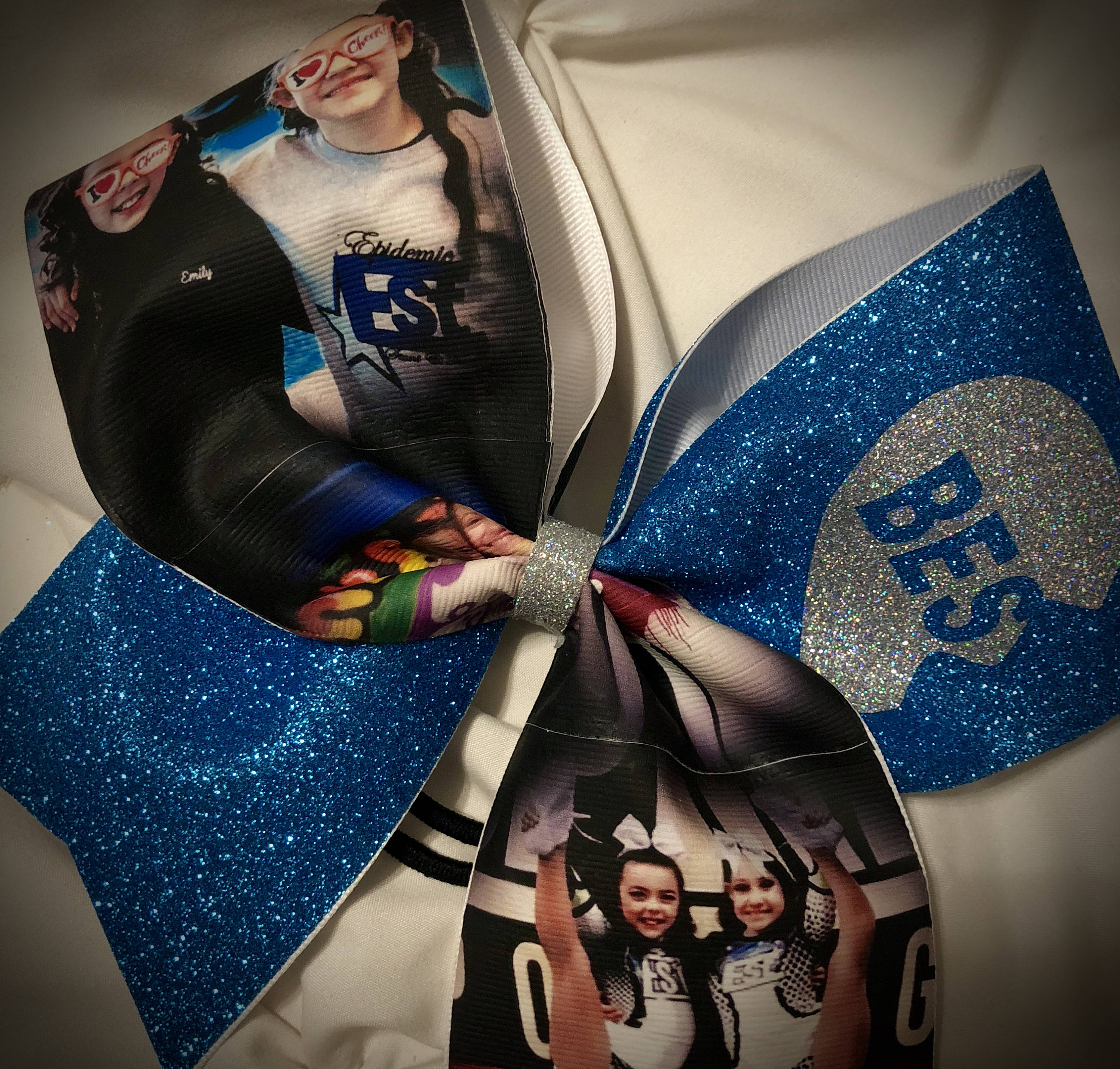 Best Friends Bowspersonalized PHOTO Bow Cheer Bow CHOOSE - Etsy