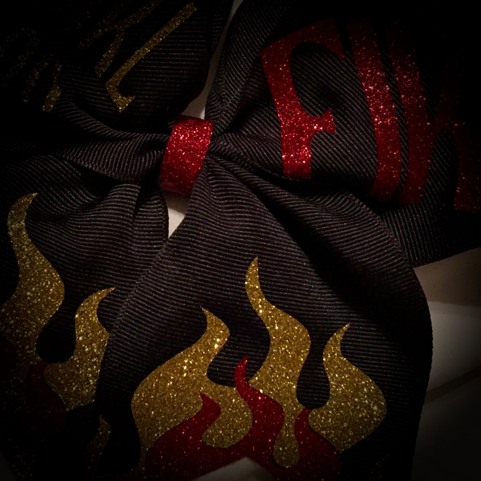 Girl on Fire~glitter Bow CHEER Bow, Makes a Great Cheer Gift, Available ...