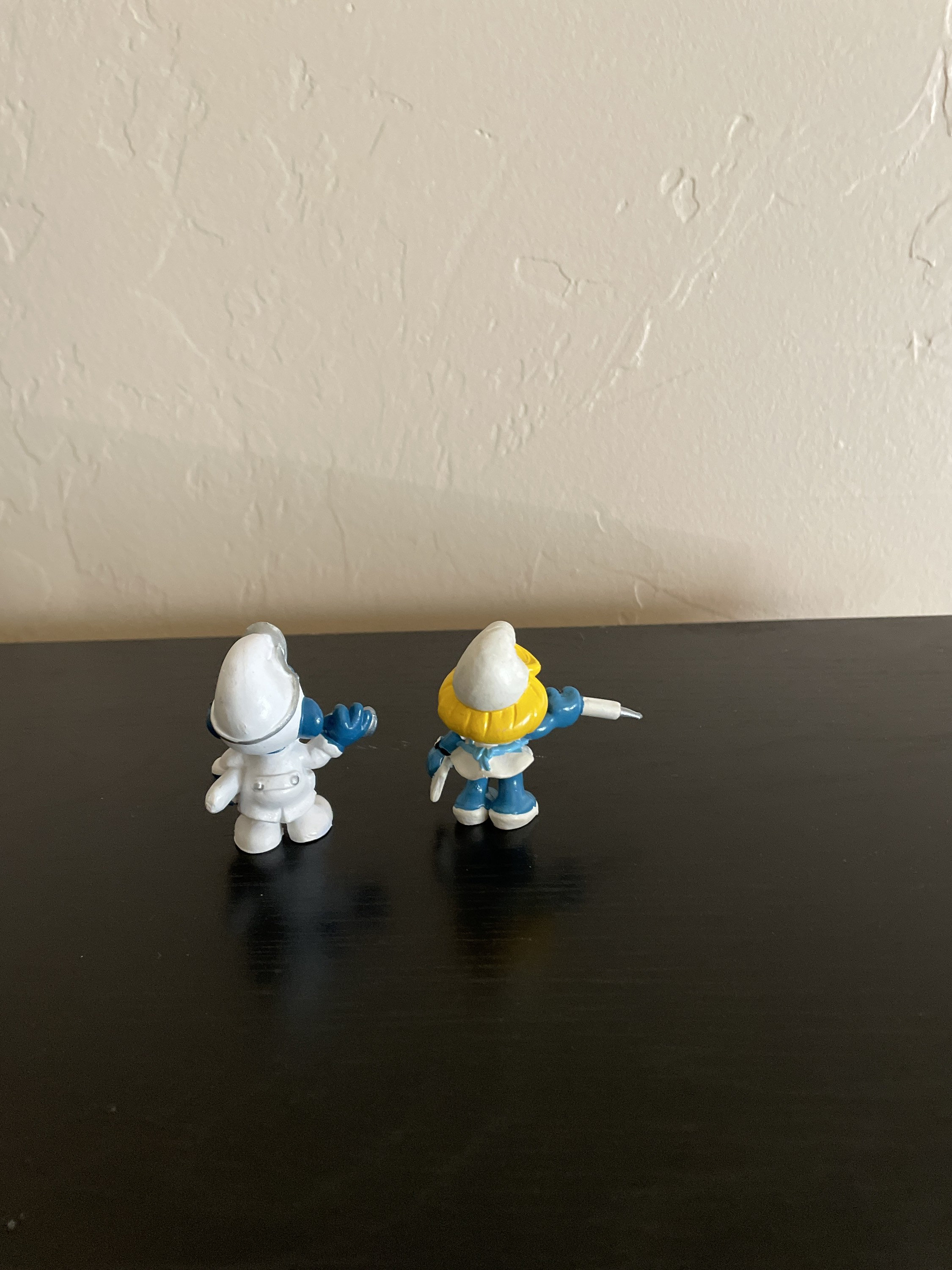Rare Vintage Smurf Figures From the 70's Doctor and Nurse - Etsy