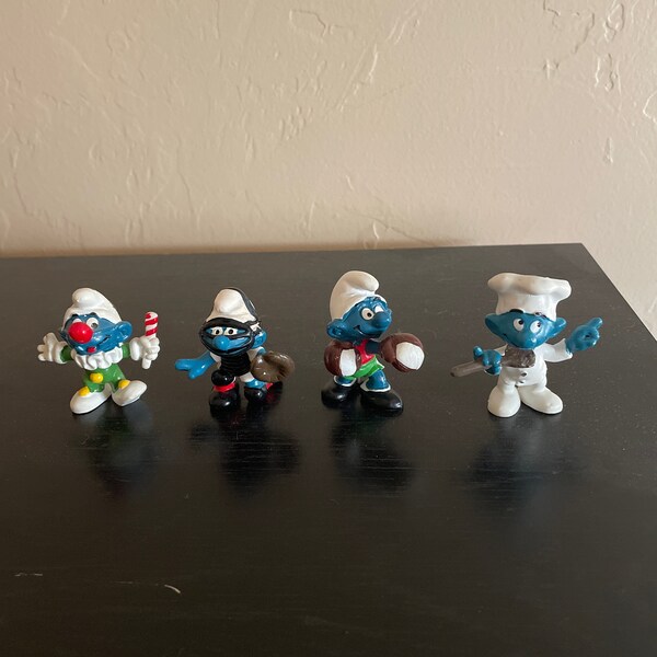 Smurf Figures - Etsy