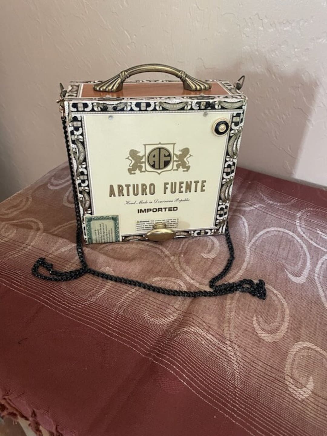 Arturo Fuente Cigar Box Purse: With Antique Hardware - Etsy