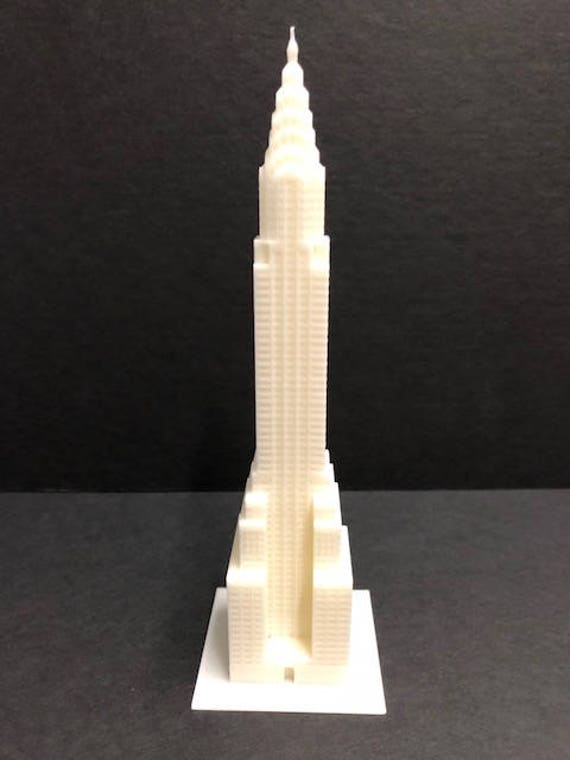 3D Printed Chrysler Building | Etsy