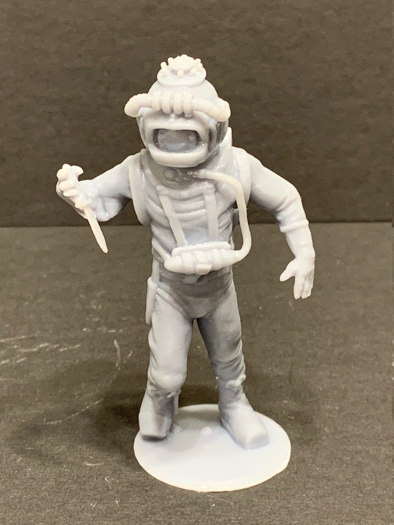 3D Printed Captain Nemo Figures Set - Etsy