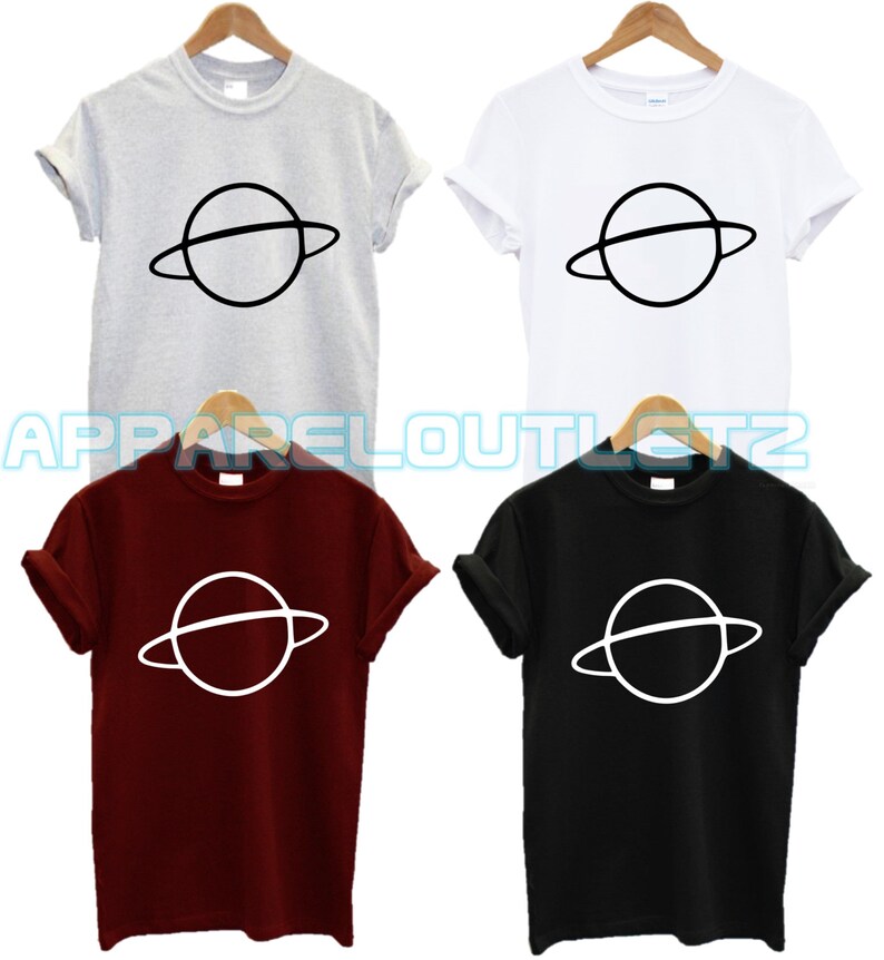 Planet T Shirt Ufo Swag Alien Fantasy Solar System Moon Dope Hipster ...