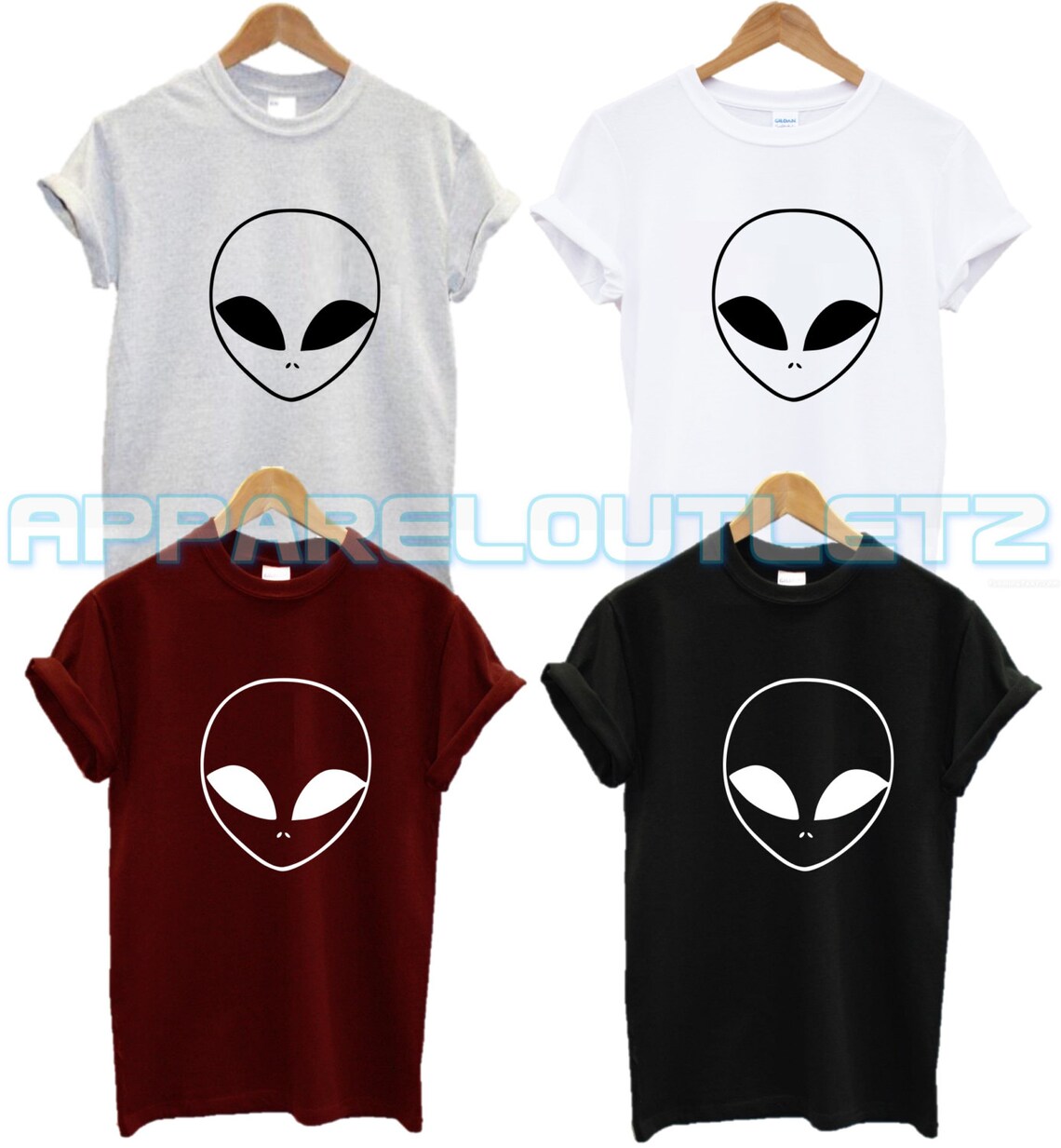Alien t shirt ufo swag dope hipster trend fashion new tumblr | Etsy