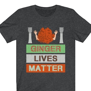 Ginger Lives Matter Shirt, Funny Ginger Gifts, Irish Shirts, Redhead ...