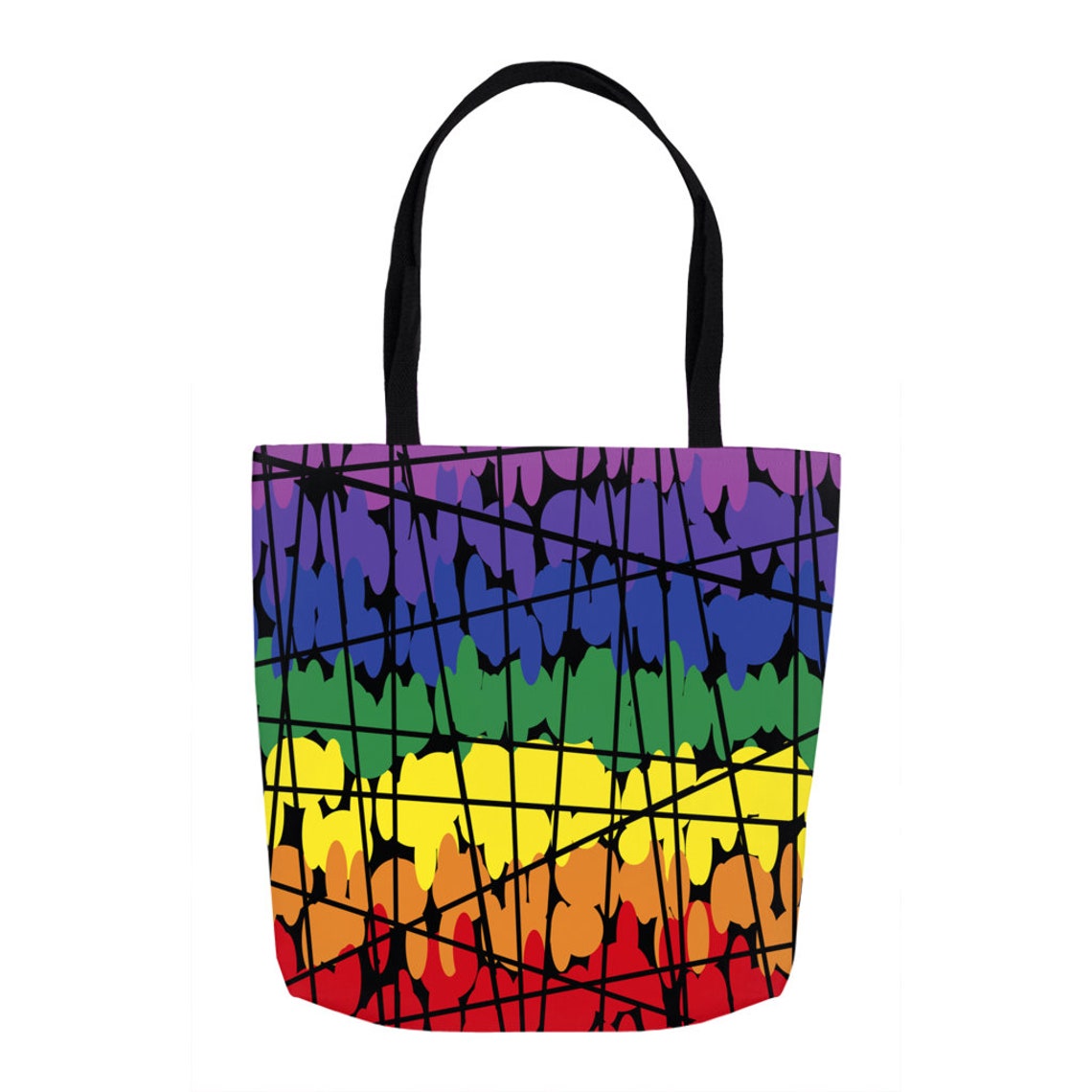 Tote Gay Pride Rainbow Flag Tote World Pride Nyc La Pride Festival ...