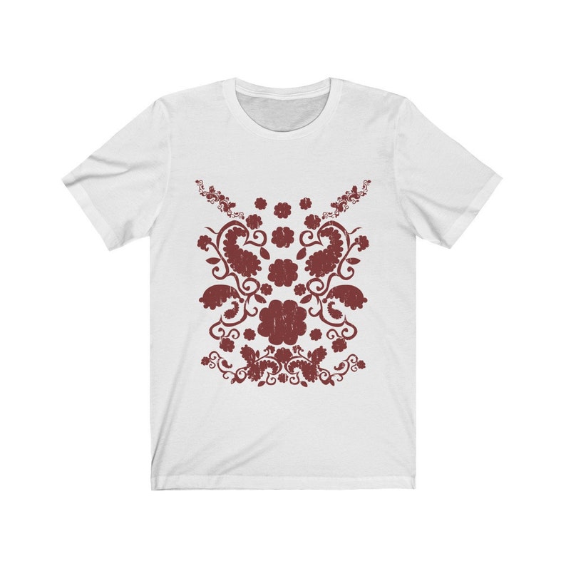 Fall Shirts for Women, Fall Autumn Colors, Red Leaves, Reto Distressed ...