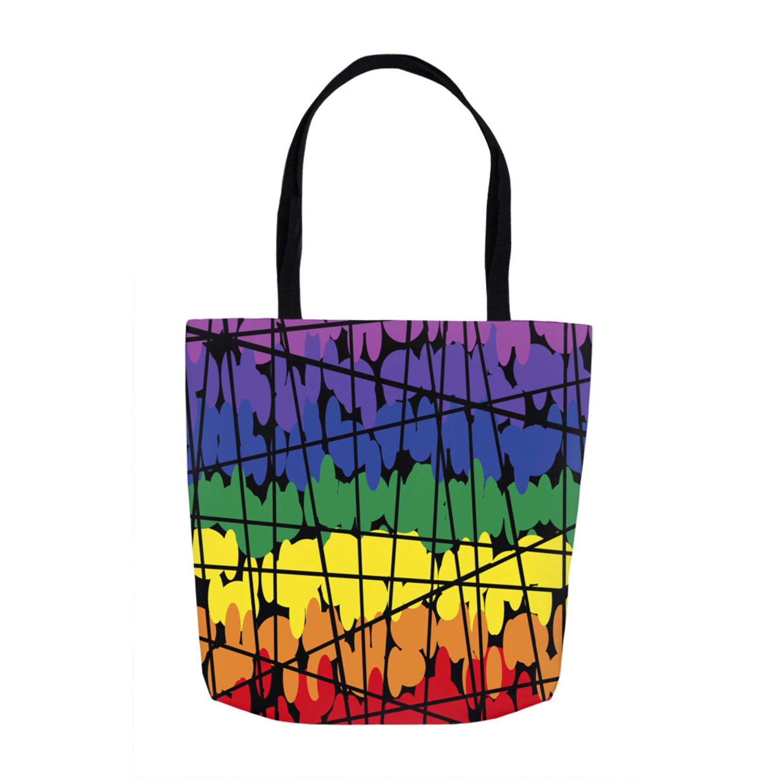 Tote Gay Pride Rainbow Flag Tote World Pride Nyc La Pride Festival ...
