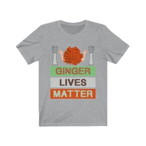 Ginger Lives Matter Shirt, Funny Ginger Gifts, Irish Shirts, Redhead ...