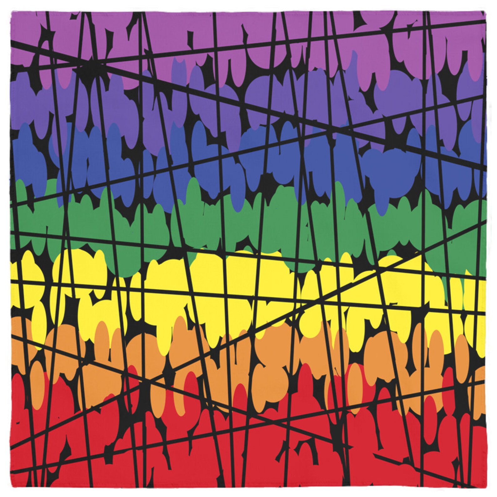 Rainbow Bandana Gay Pride World Pride 2019 NYC LA Pride Festival ...