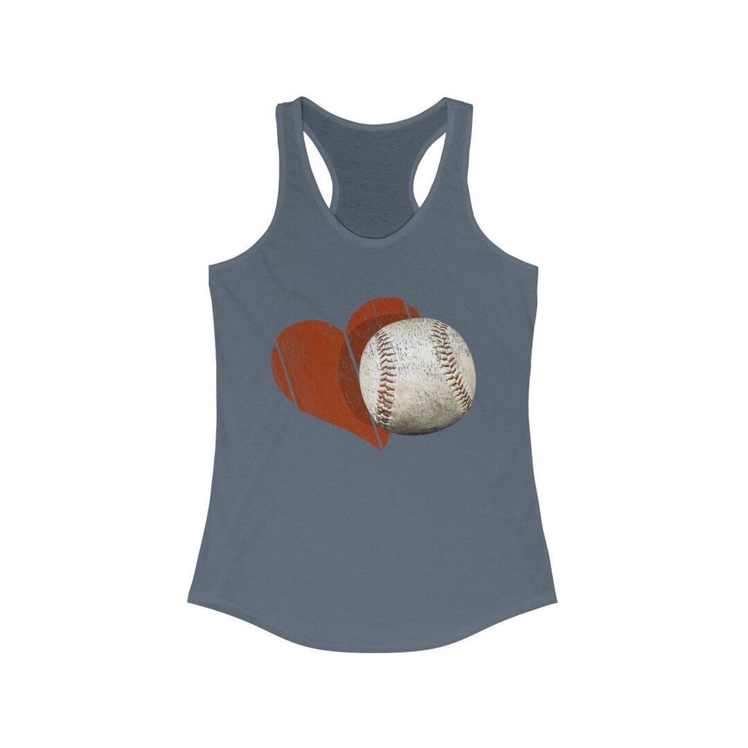 Women's Baseball Shirt, Retro Baseball Tank, Women's Ideal Racerback ...