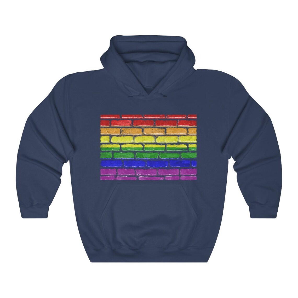 LGBTQ Rainbow Pride Clothing Rainbow Unisex Heavy Blend - Etsy