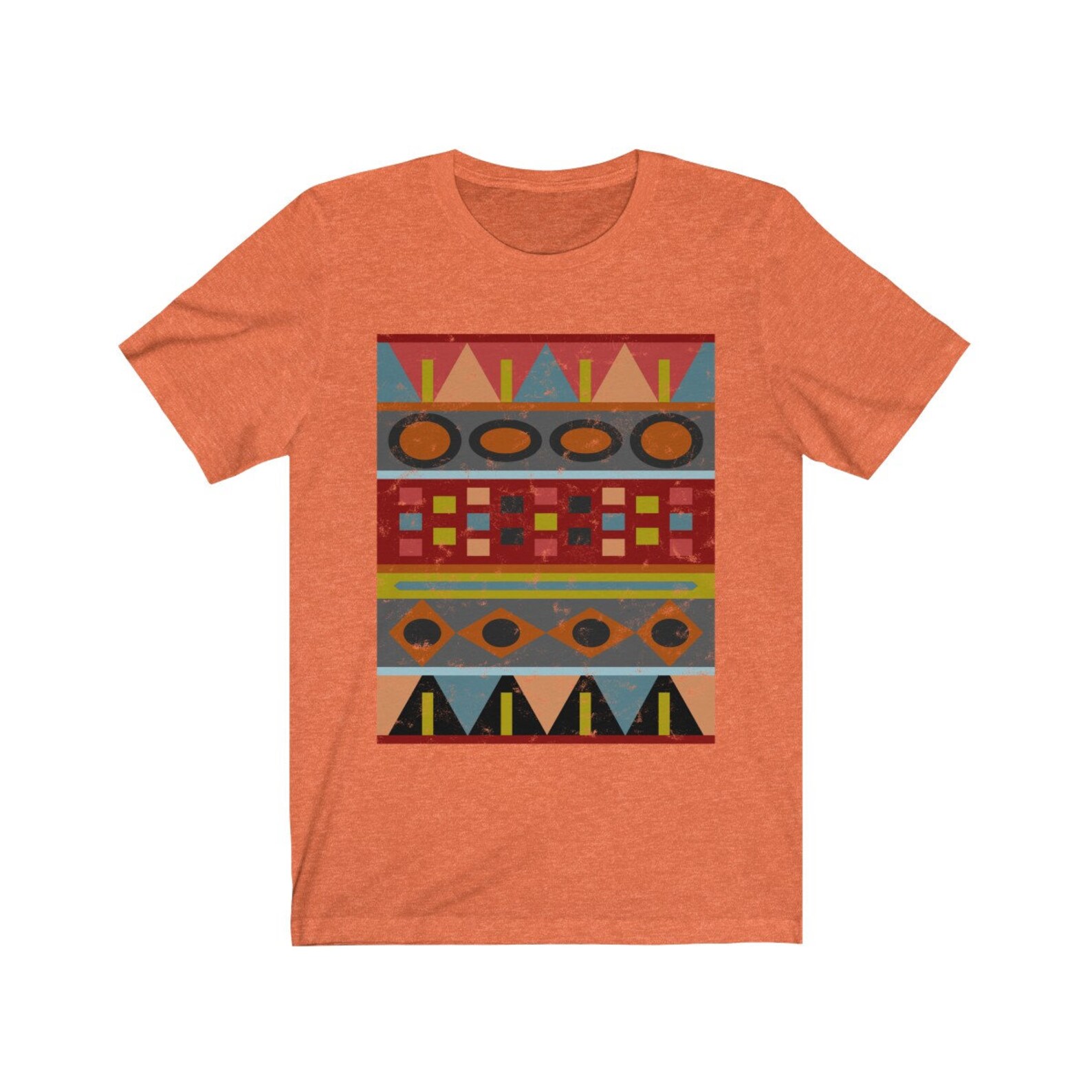 Bohemian Aztec Print Clothing, Boho Shirt, Native American Pattern ...