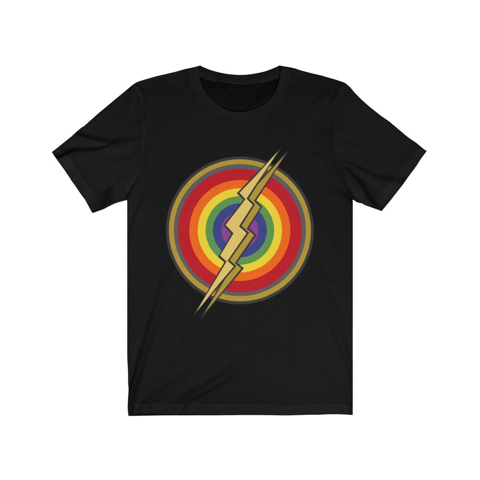 LGBTQ Rainbow Pride Clothing, Retro Superhero Shirt, Superpower LGBTQ ...