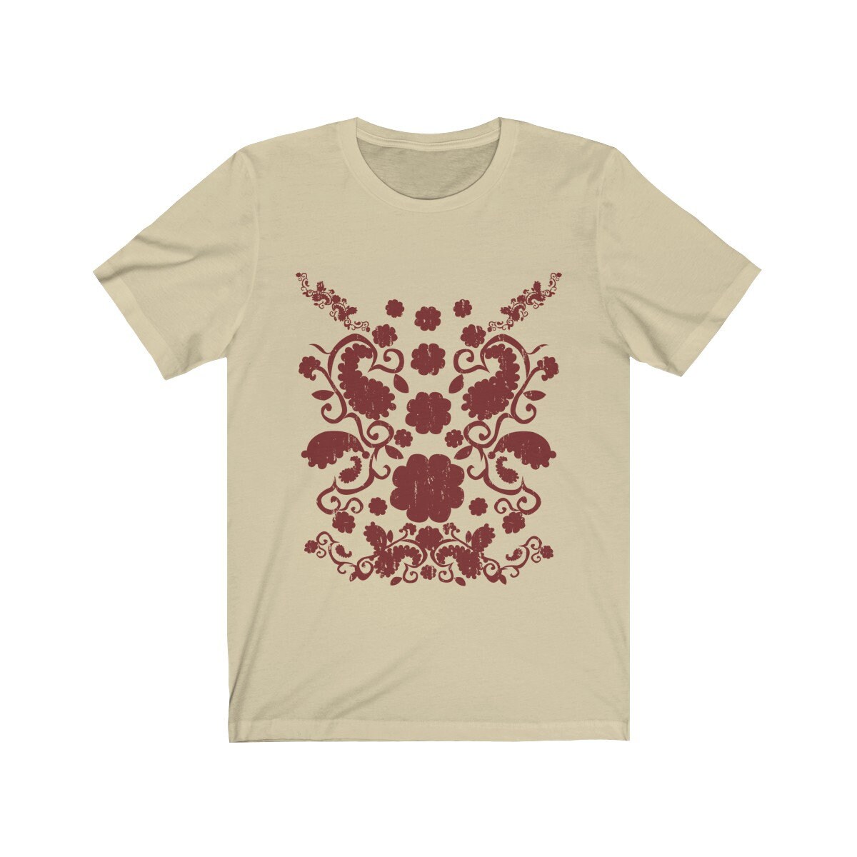 Fall Shirts for Women, Fall Autumn Colors, Red Leaves, Reto Distressed ...