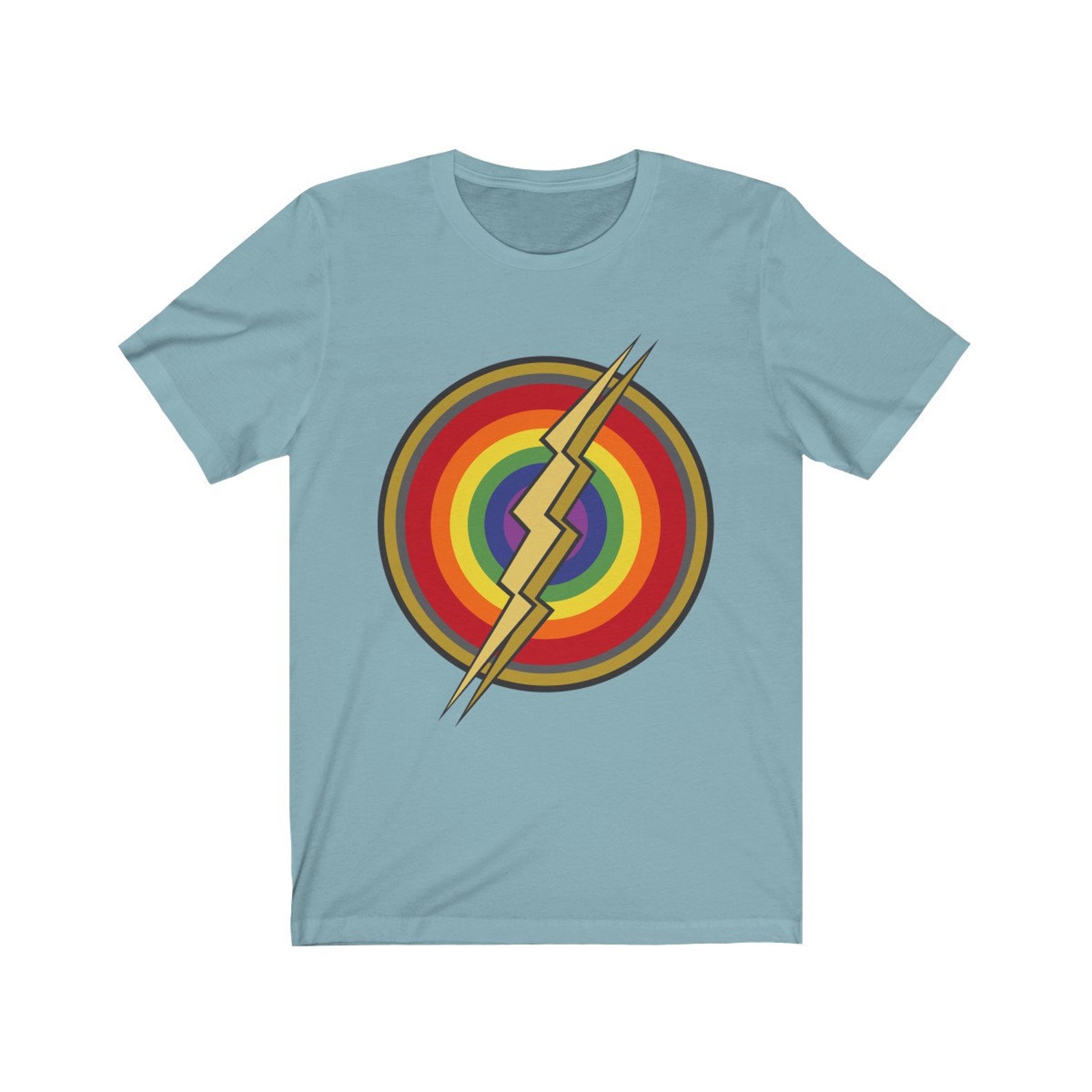 LGBTQ Rainbow Pride Clothing, Retro Superhero Shirt, Superpower LGBTQ ...