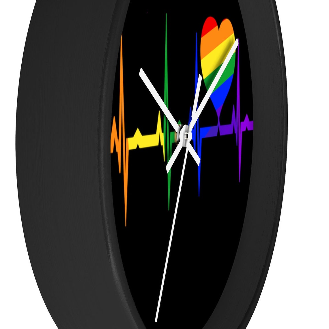 LGBTQ Gifts Rainbow Pride Wall Clock Gay Lesbian Pride Gift - Etsy