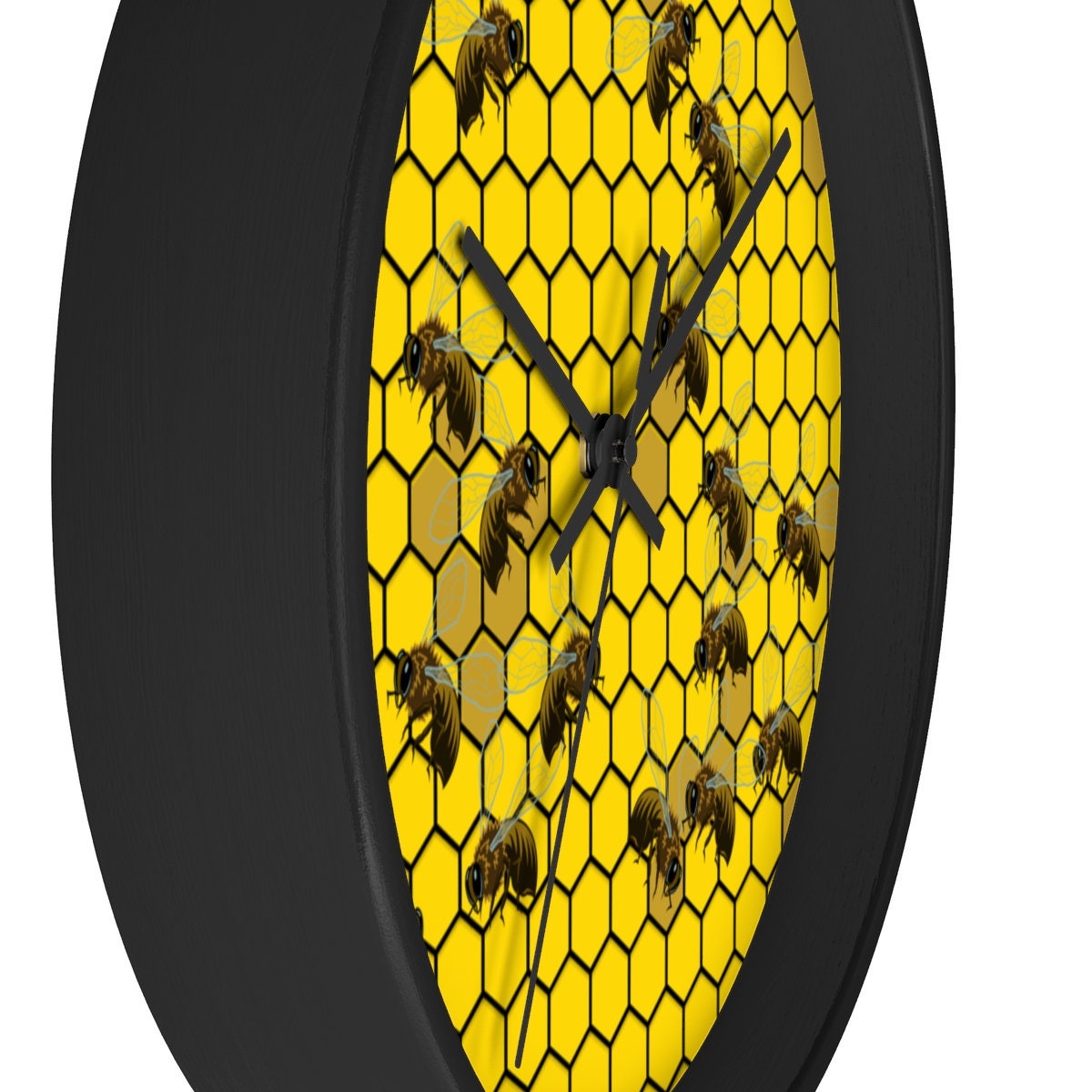 Bee Gifts, Honey Bee and Honeycomb Wall Clock, Gifts for Bee Keepers ...