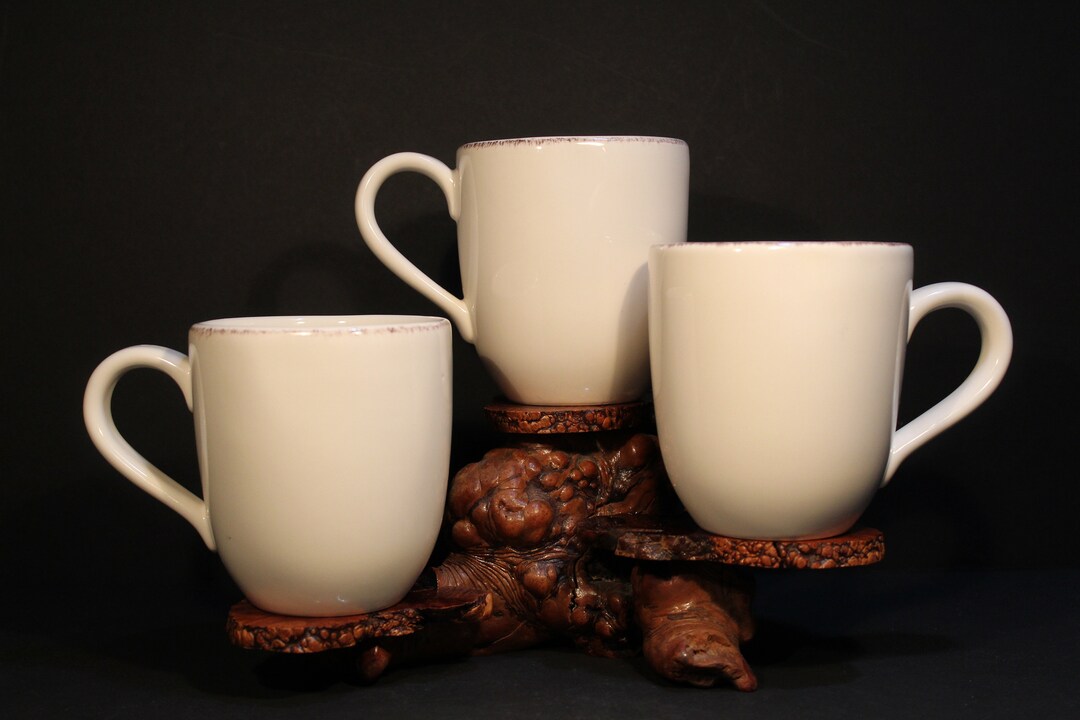 Handcrafted Sundance Coffee Mugs, Unique Portugal Coffee Cups, Set of 3 ...