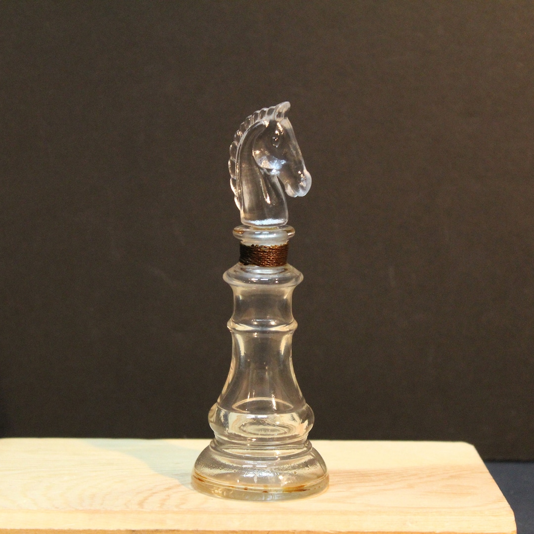 Mary Chess Perfume Knight Shaped Chess Piece, Vintage Horse Shaped ...