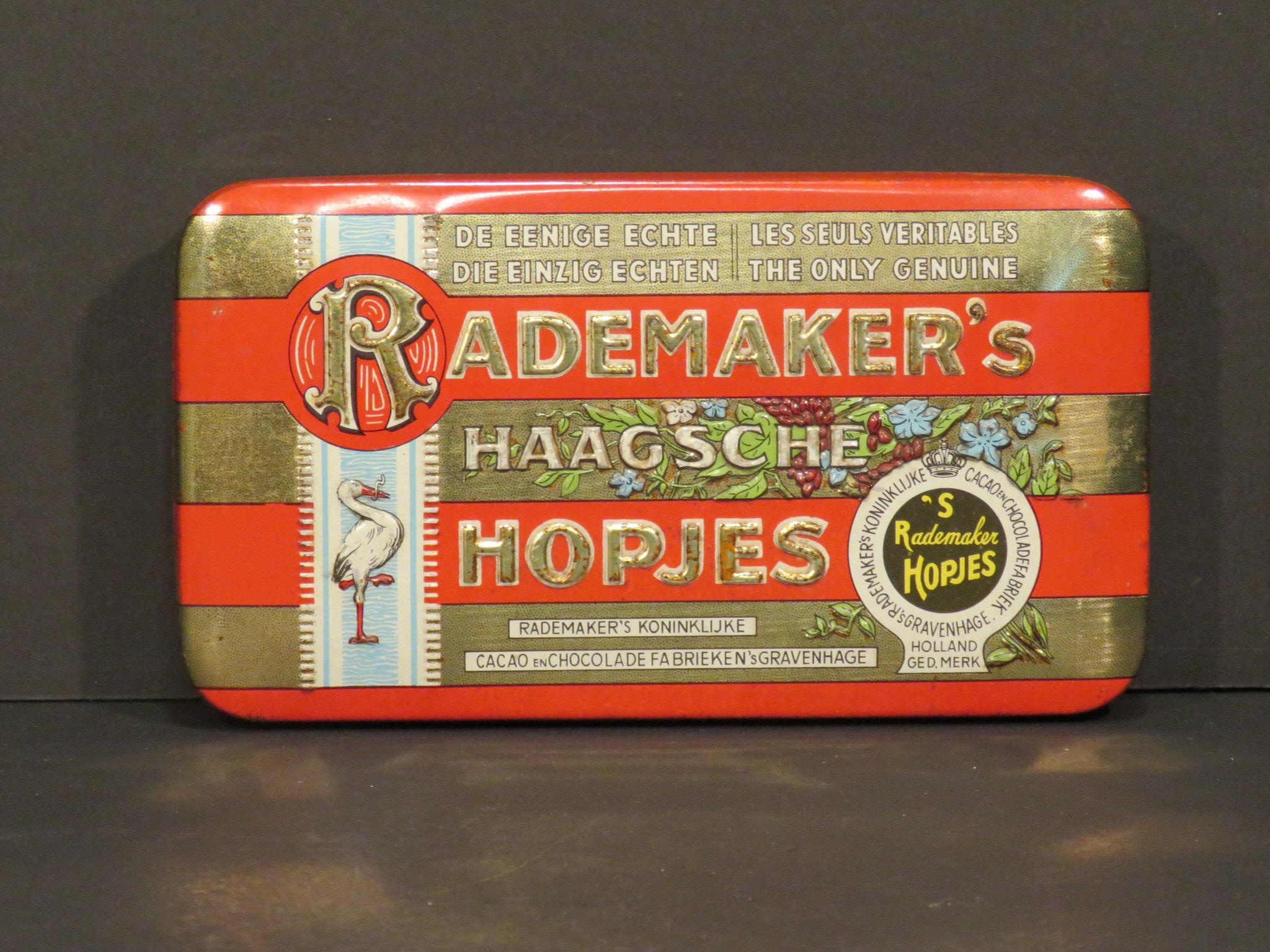 Vintage Rademaker's Haagsche Hopjes Chocolate Tin From Holland, - Etsy