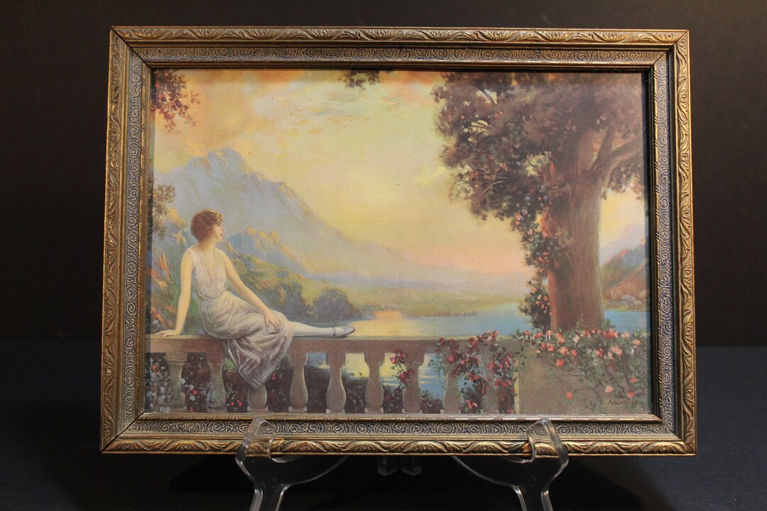R Atkinson Fox Print sunset Dreams Lithograph Print 11 X 8, Original ...