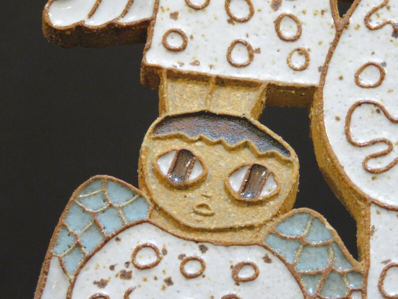 Vintage St Andrew's Abbey Hand Made Ceramic Mary Jesus - Etsy