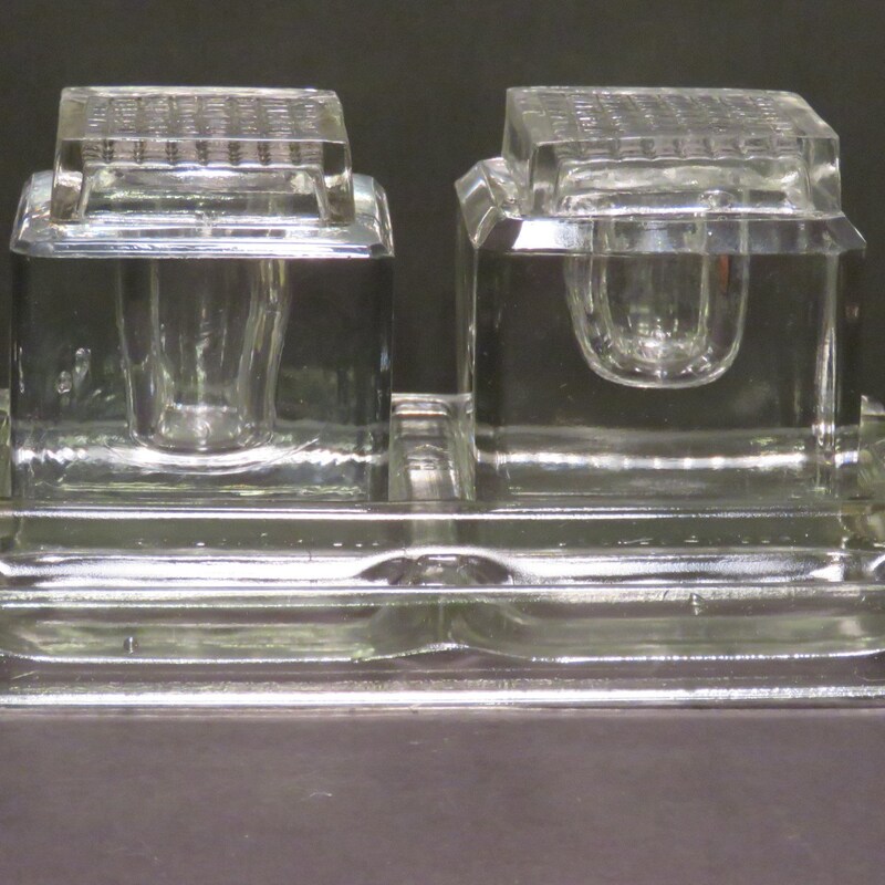 Double Inkwell - Etsy