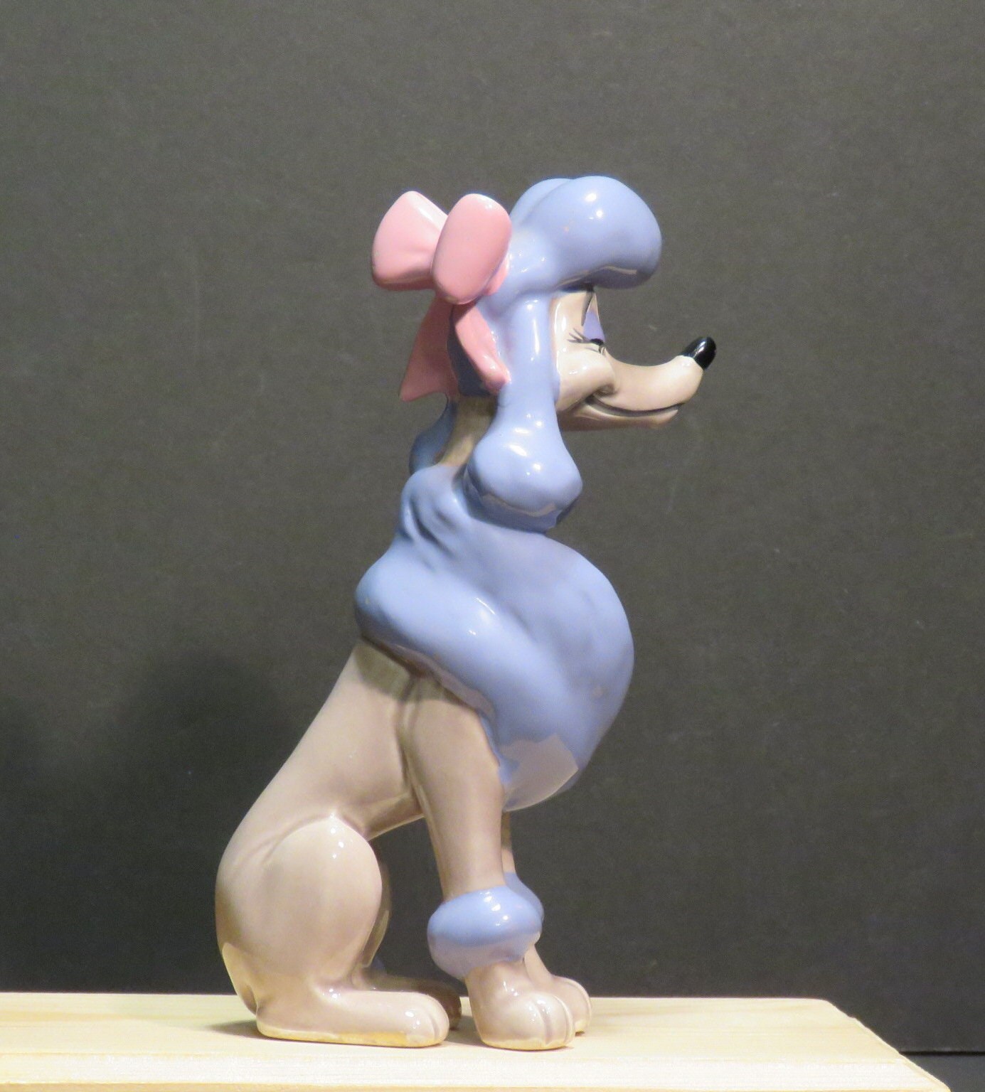 Rare Disney Georgette the Poodle Ceramic Figurine From 1988 Oliver ...