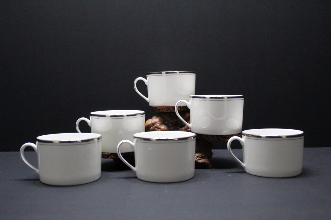 Kate Spade New York Library Lane Platinum Coffee Cup, Lenox American by ...