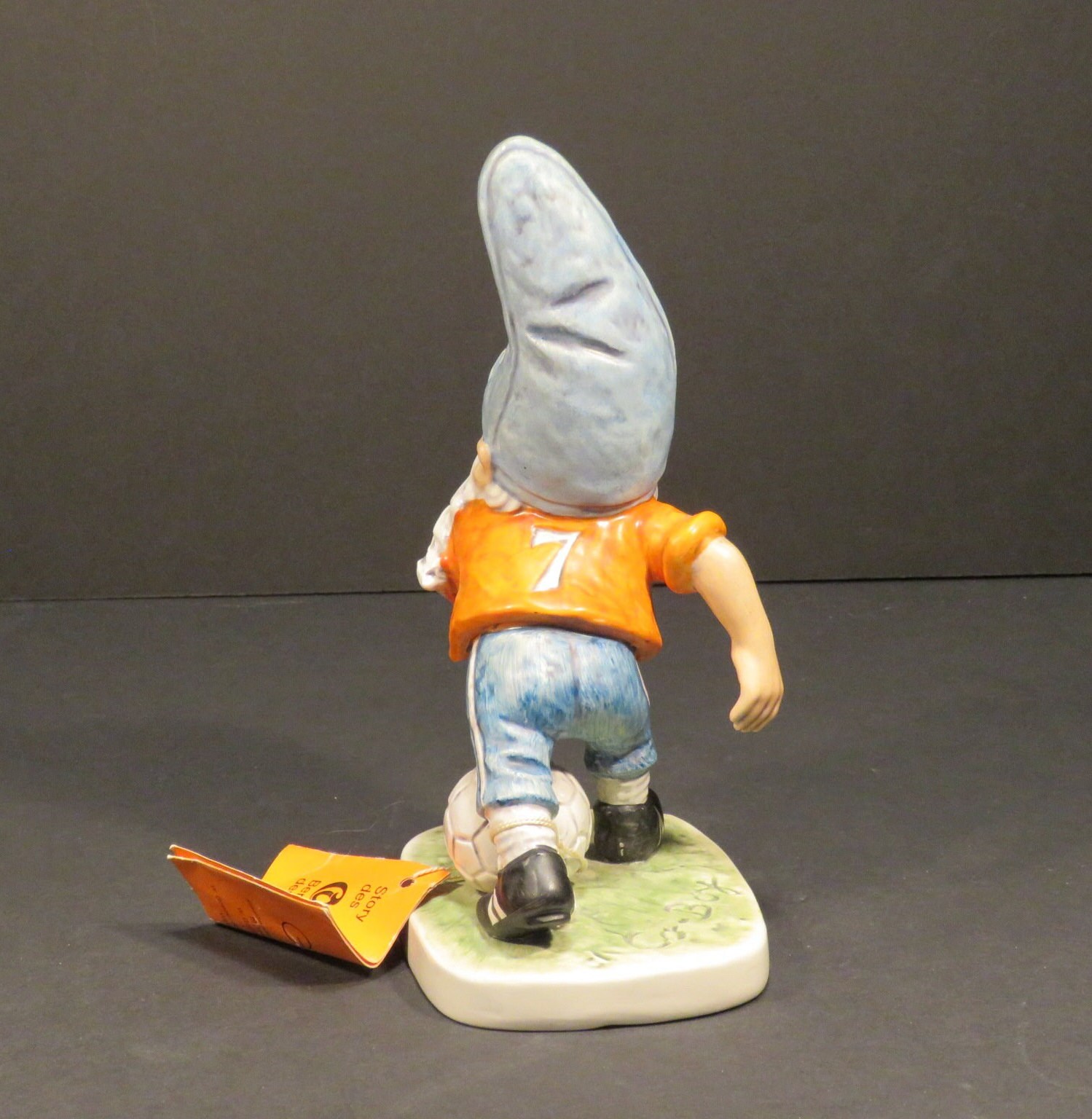 1975 Goebel Co Boy bert Soccer Player Gnome Figurine With Story Tag ...
