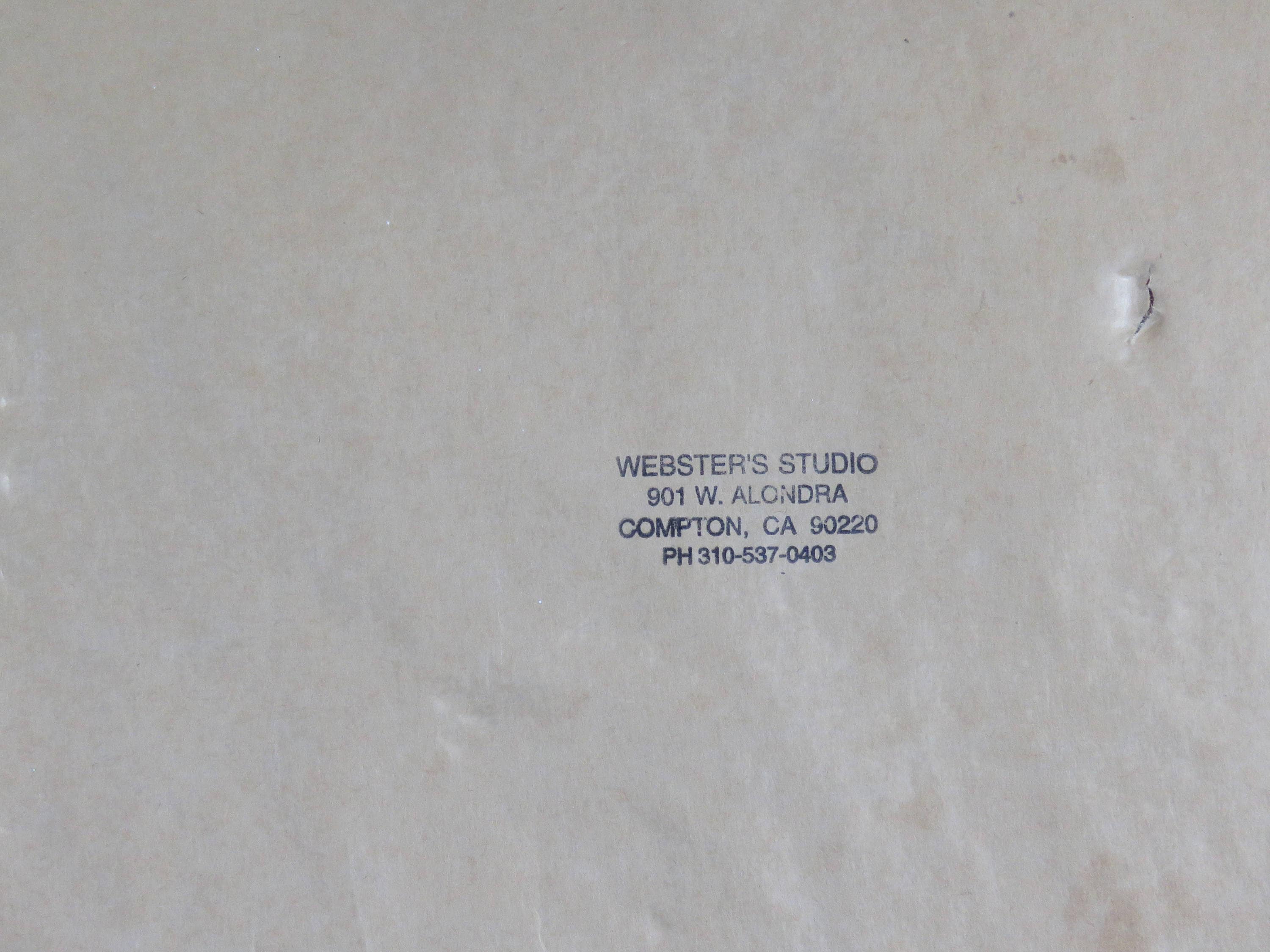 Reginald Webster Signed Print second Coming Jesus Christ Crown of ...