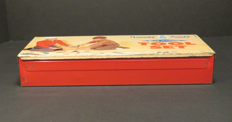 Vintage Handy Andy Blue Diamond Tool Set Tin Box, No. 620, No Tools - Etsy