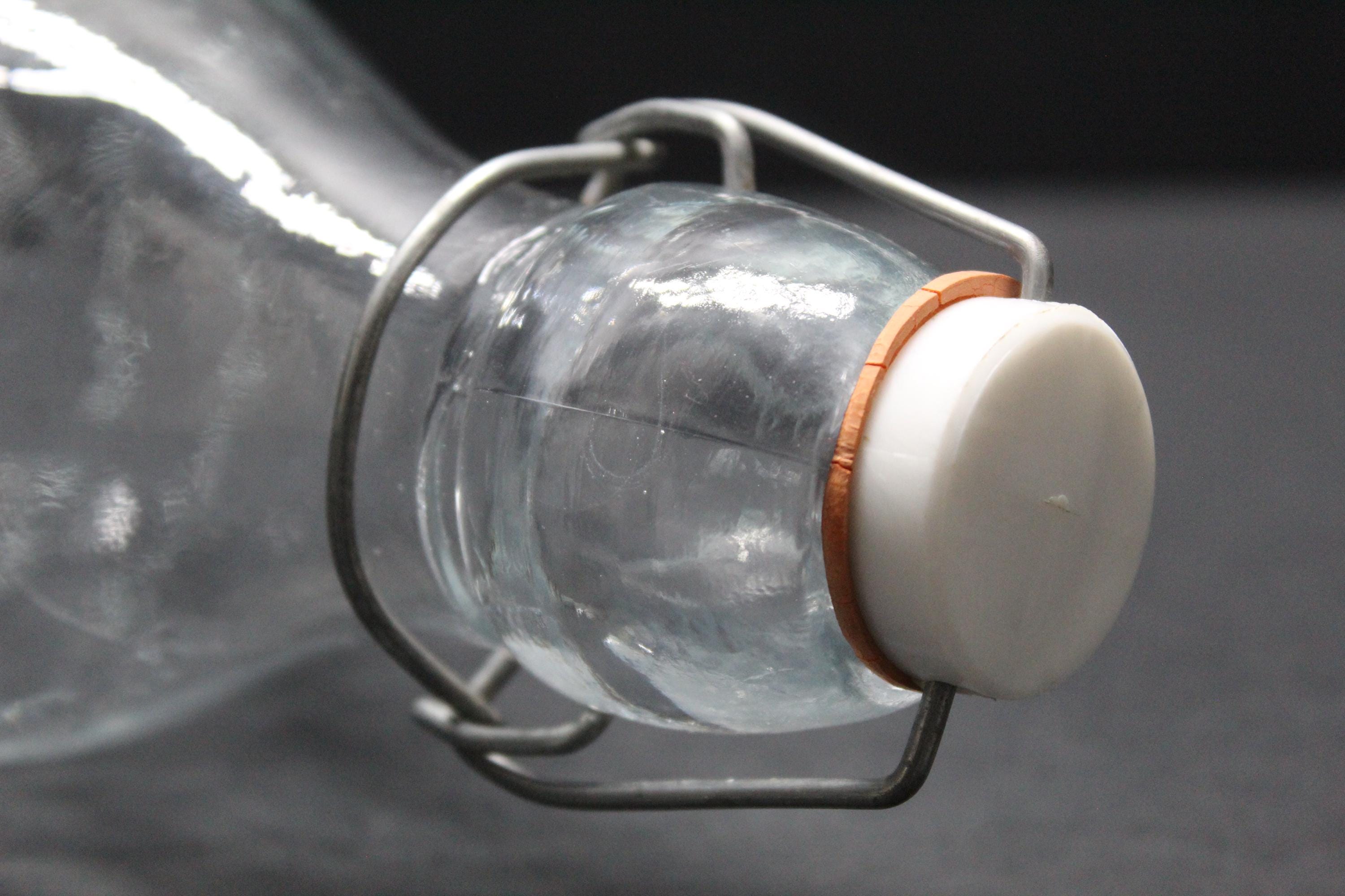 Vintage Thatcher Dairy Clear Glass Absolutely Pure Milk Bottle ...