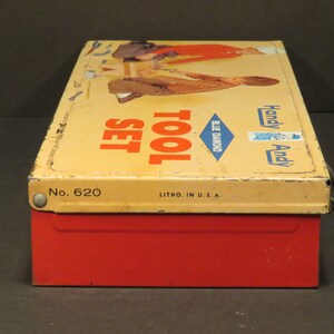 Vintage Handy Andy Blue Diamond Tool Set Tin Box, No. 620, No Tools - Etsy