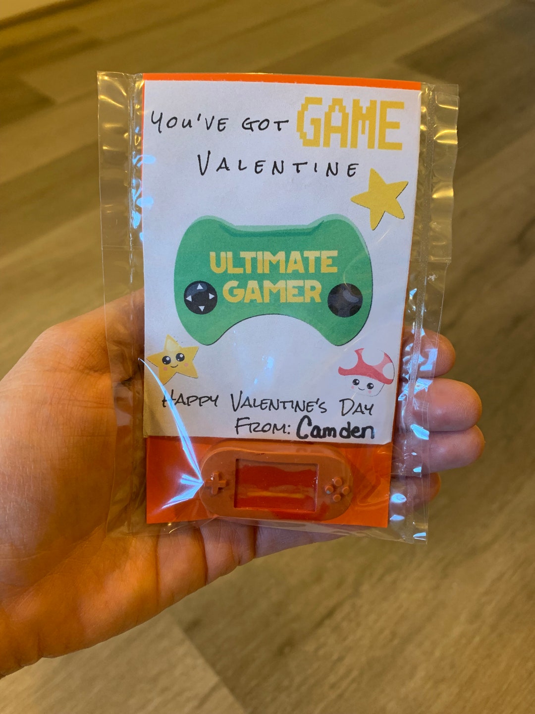 Gamer Valentines Day -classroom Gifts - Gamer Crayons - Valentine ...
