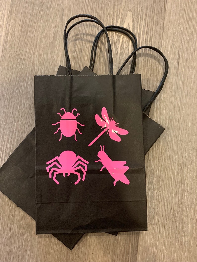 Bug / Insect Themed Party - Kids Favor Bags - Kids Birthday Parties ...